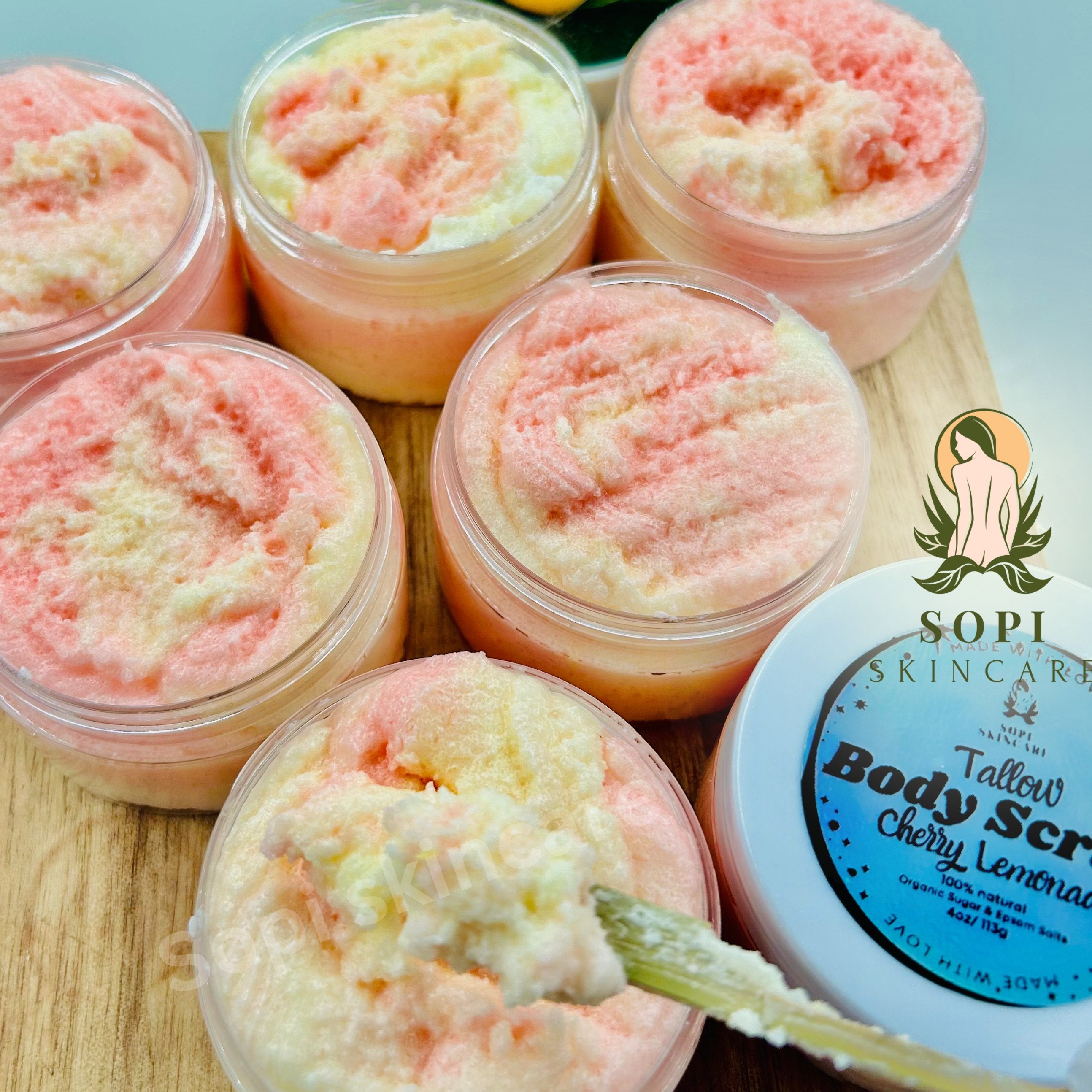 Tallow Body Scrubs – Sopi Skincare